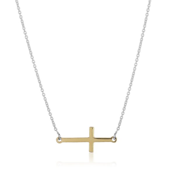 Vanbelle | Jewelry | Vanbelle Sterling Silver Jewelry Slanted Cross ...